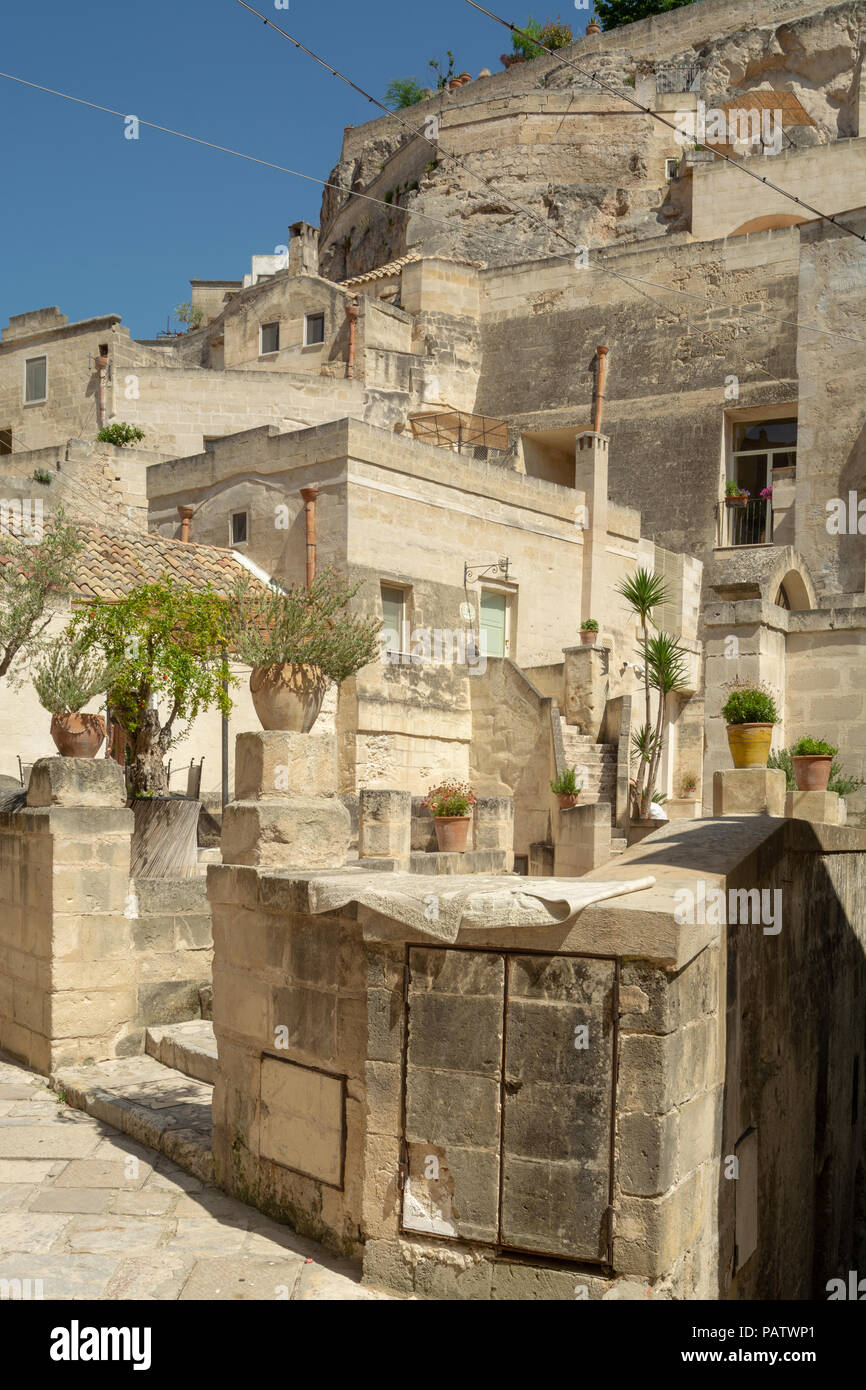 European Capital of Culture in 2019 year, streets of ancient city of ...