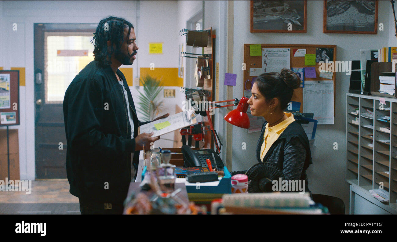 BLINDSPOTTING, from left: Daveed Diggs, Janina Gavankar, 2018. ph ...
