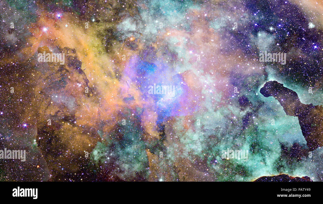 Galaxy and Nebula. Abstract space background. Elements of this Image ...