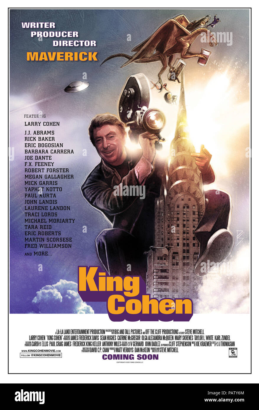 KING COHEN: THE WILD WORLD OF FILMMAKER LARRY COHEN, poster, Larry ...