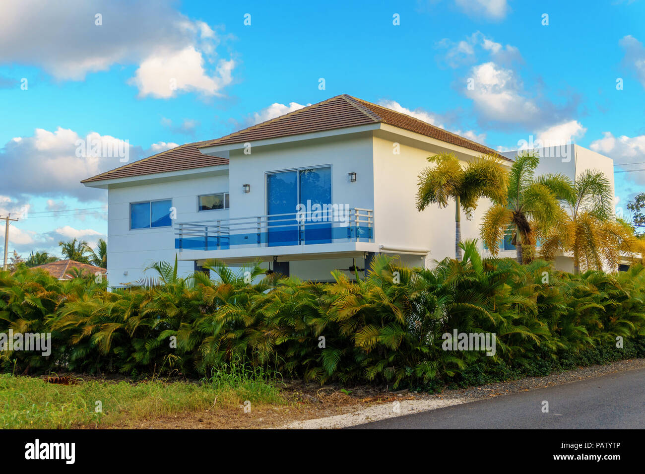 practical comfortable family house exterior on the south. luxury ...