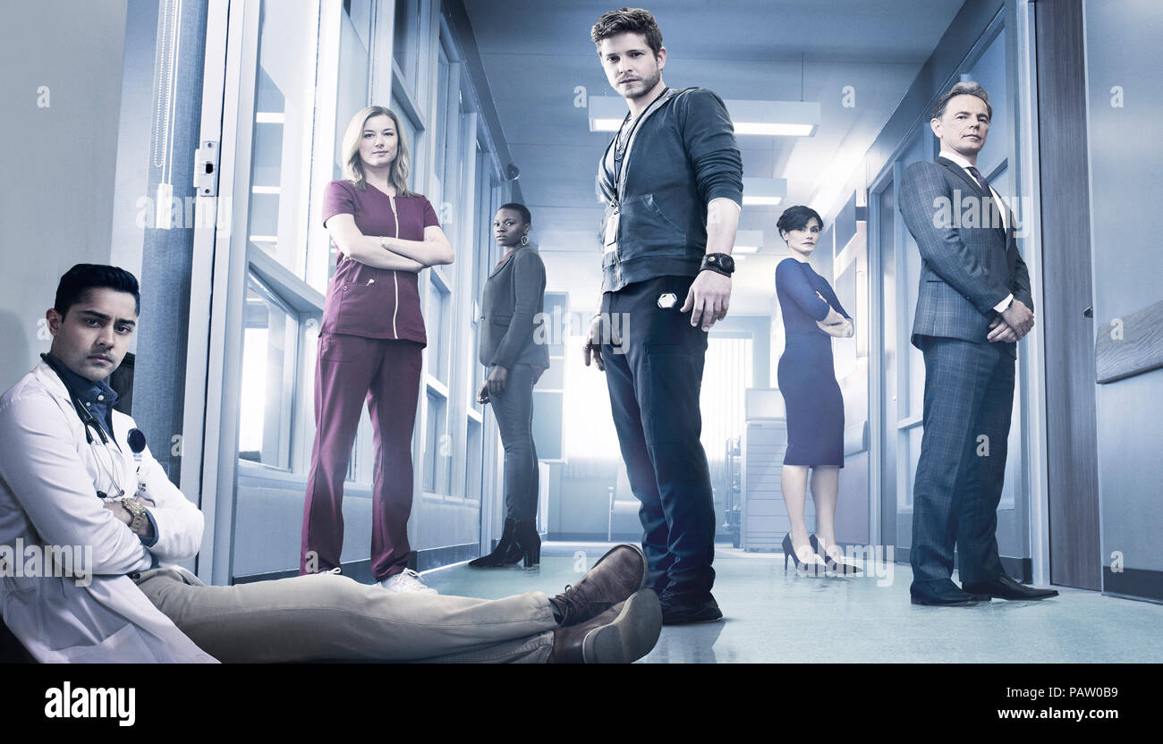 THE RESIDENT, l-r: Manish Dayal, Emily VanCamp, Shaunette Renee Wilson ...
