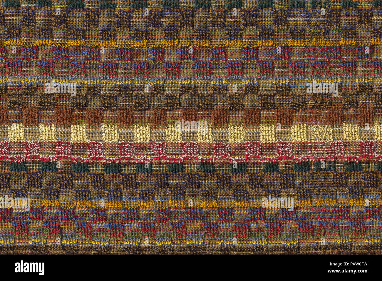 Detailed texture and pattern of an used towel Stock Photo - Alamy