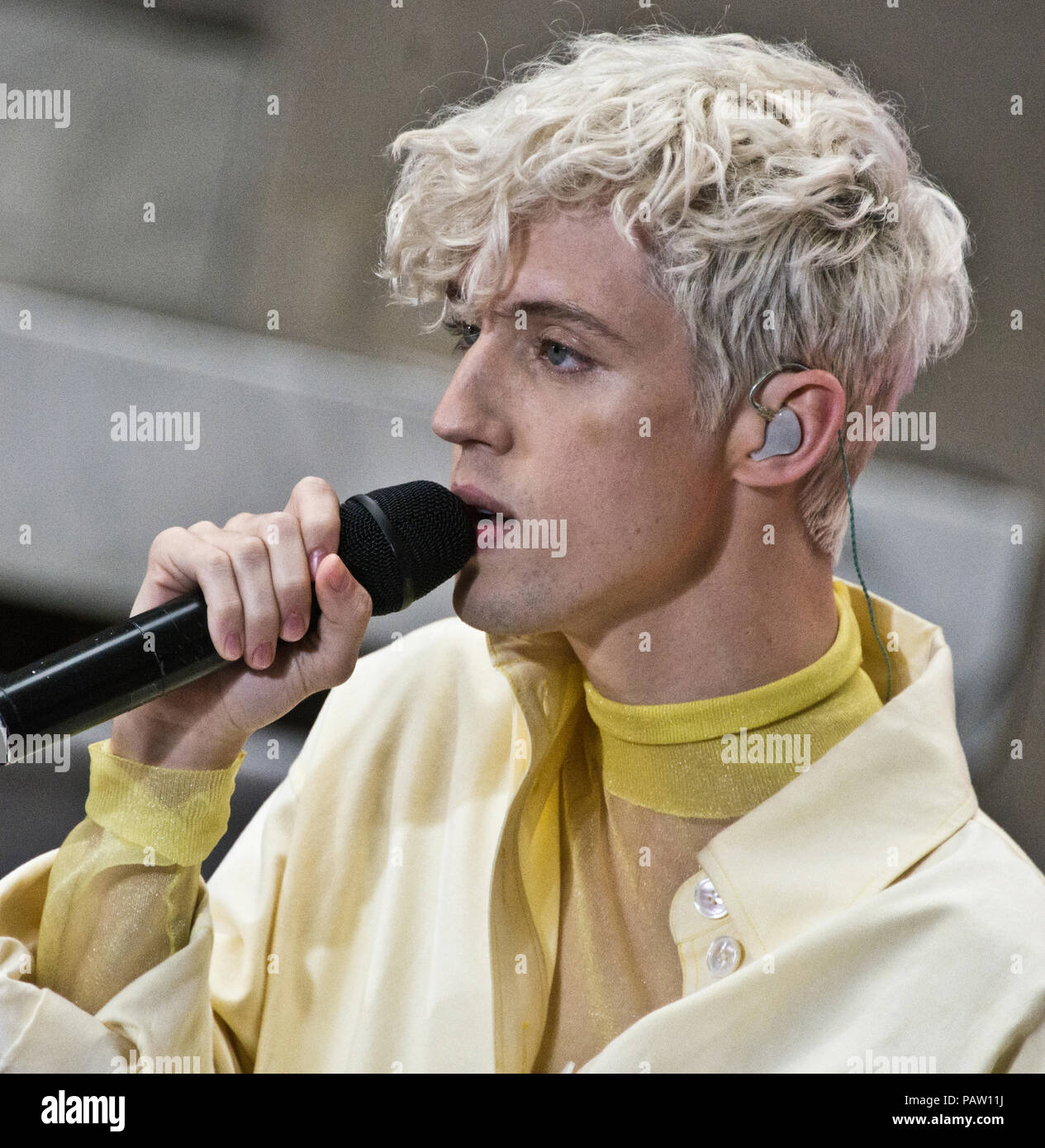 New York, NY, USA. 28th May, 2018. South African-born Australian Singer ...