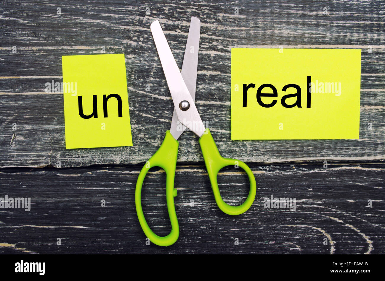 Real unreal hi-res stock photography and images - Alamy
