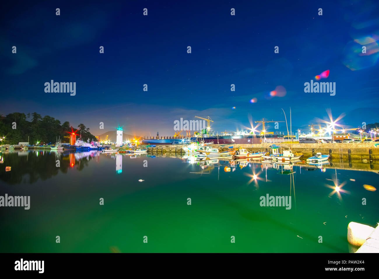 Okpo island hi-res stock photography and images - Alamy