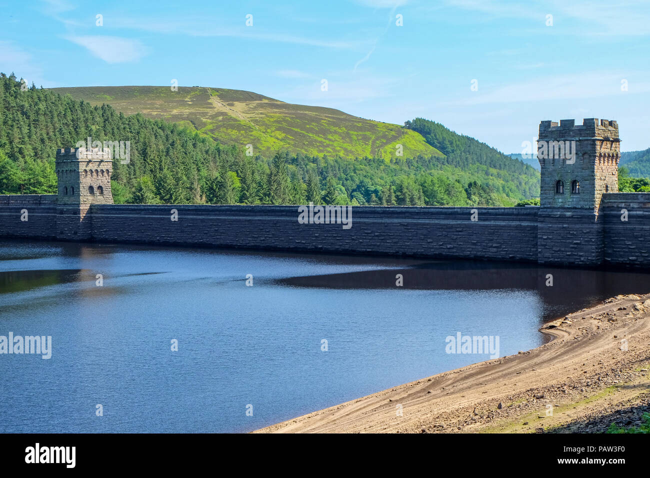 Howden Dam in the Peak District, UK Stock Photo - Alamy