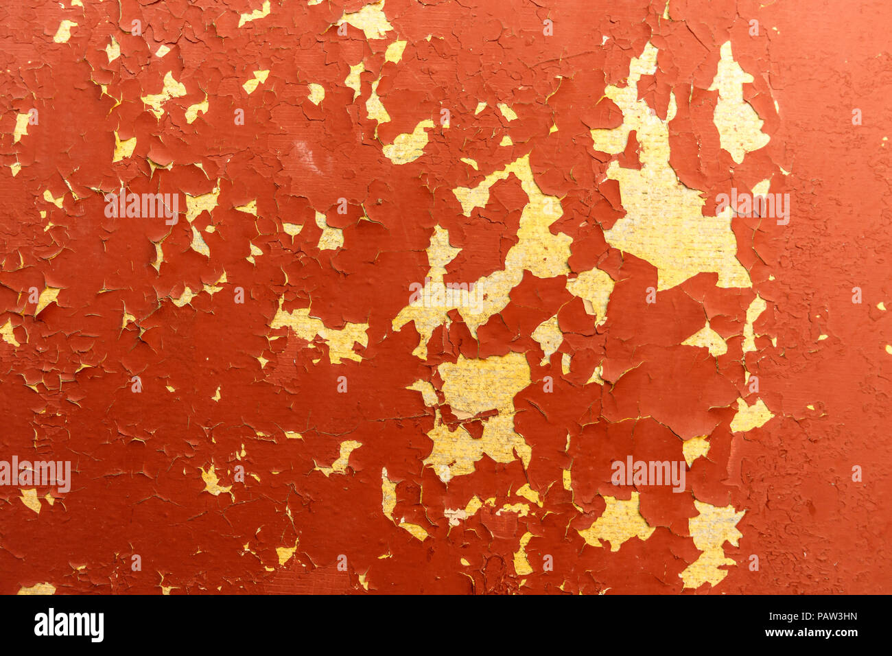 grunge retro texture orange cracked paint Stock Photo - Alamy