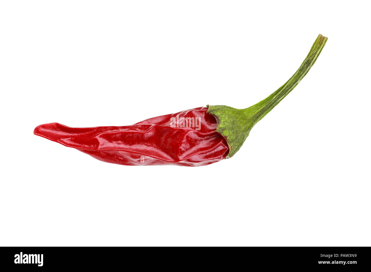 Chipotle or red hot chili pepper isolated on white background Stock ...