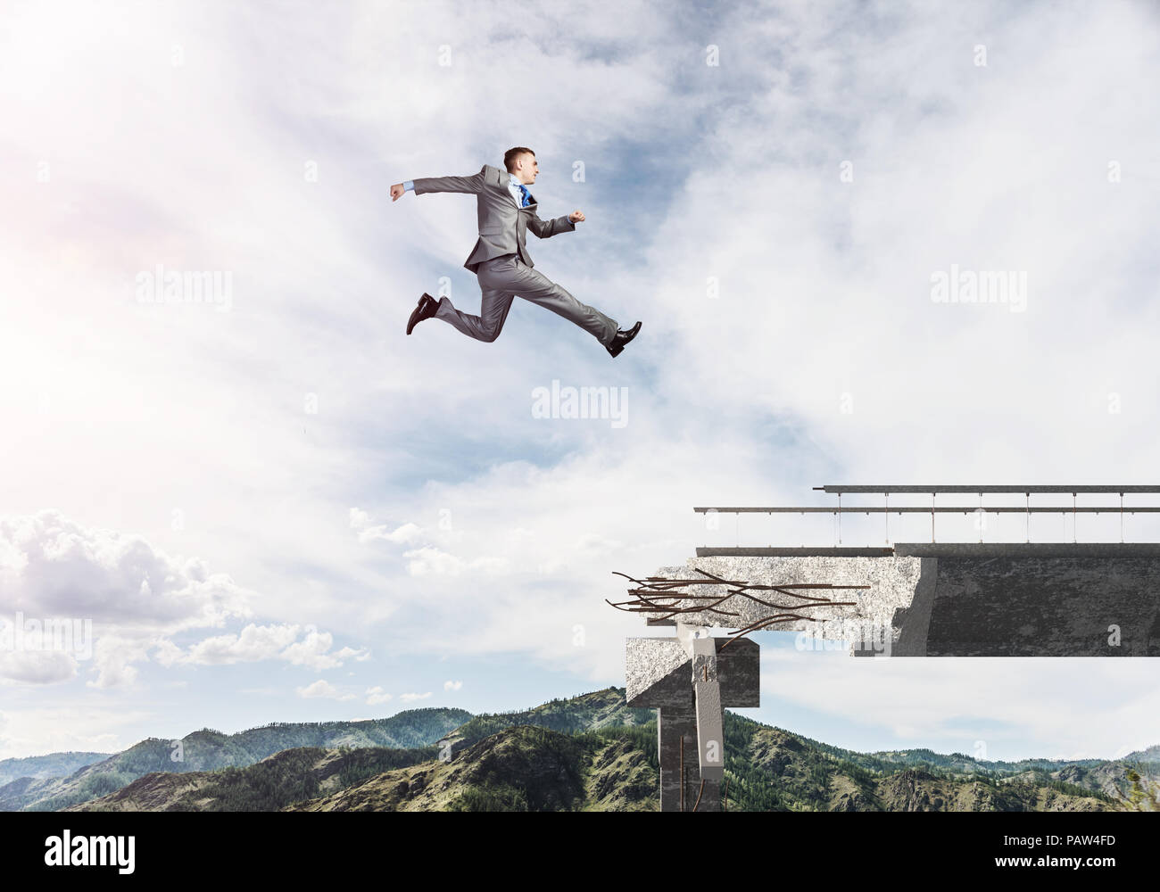 Problems and difficulties overcoming concept Stock Photo - Alamy