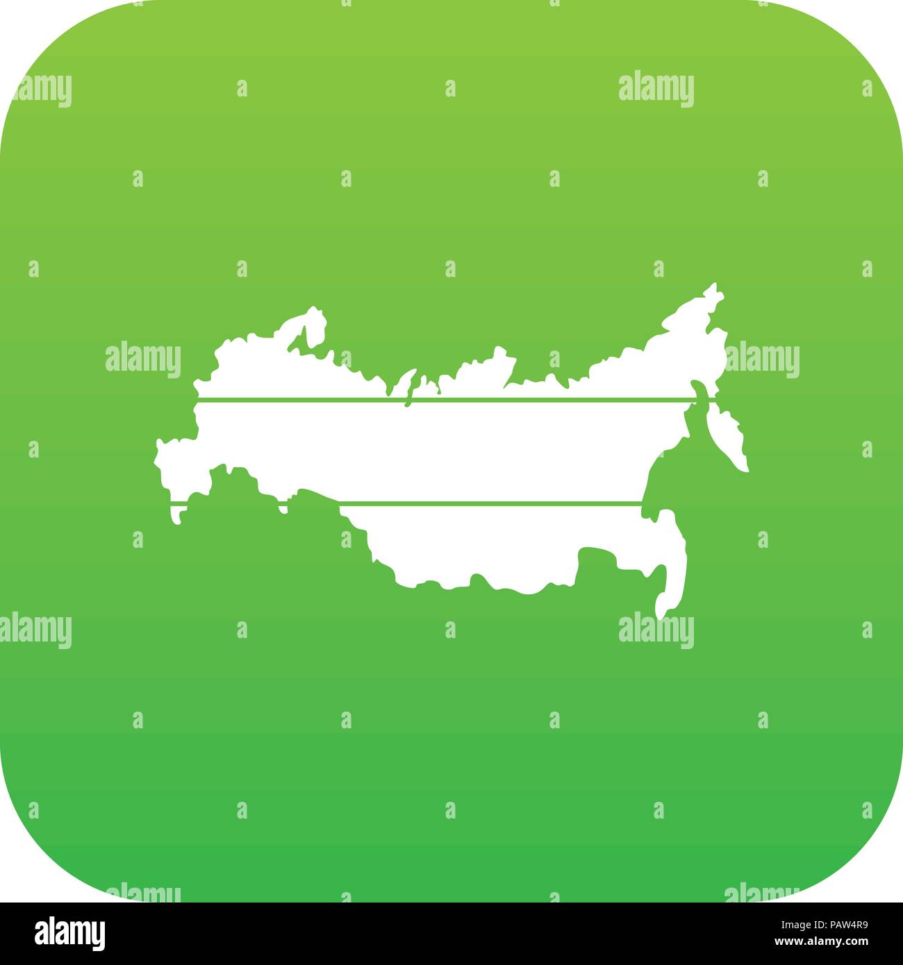 Map of Russia icon digital green Stock Vector Image & Art - Alamy