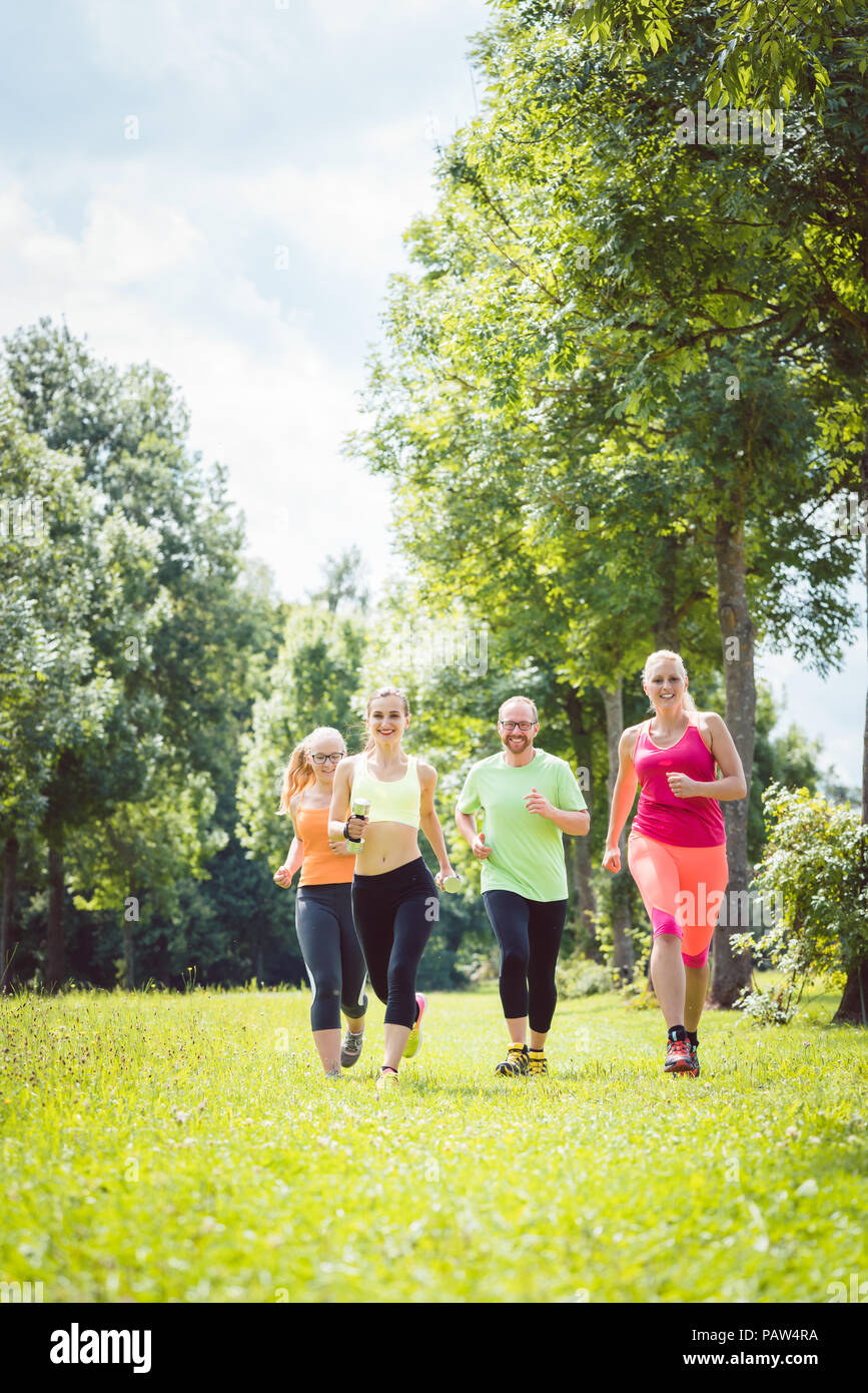 Family workout hi-res stock photography and images - Alamy