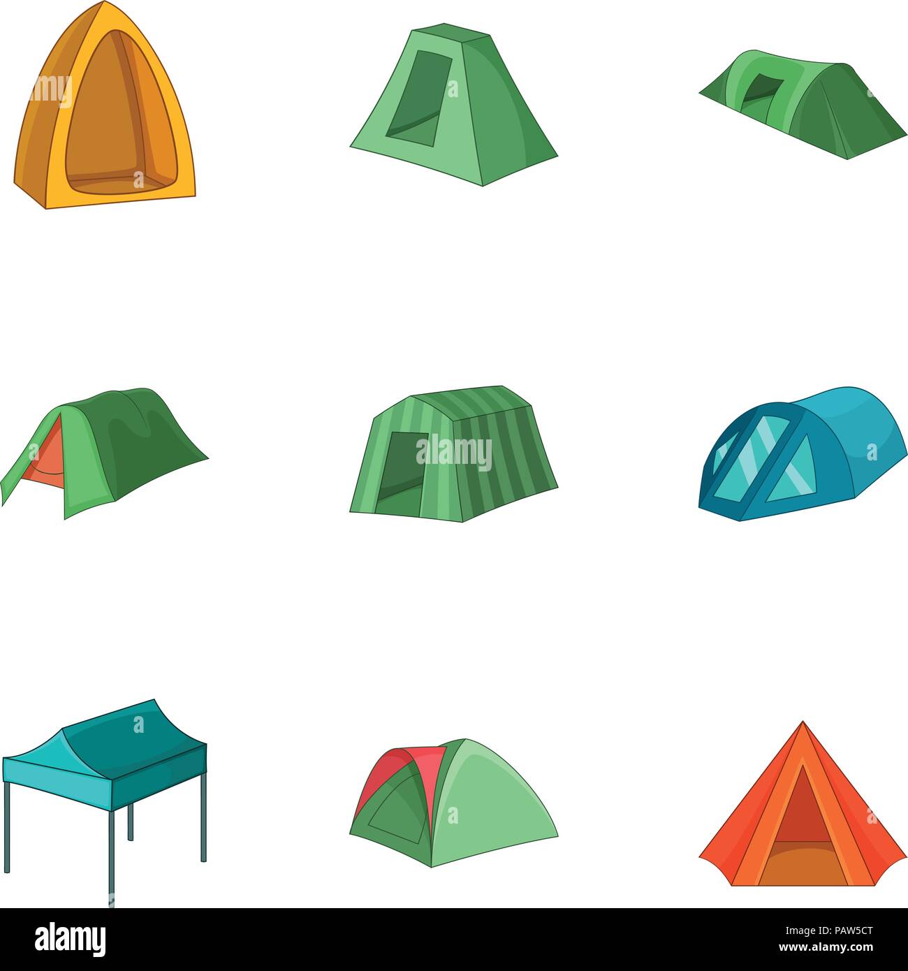 Camping beach day Stock Vector Images - Alamy