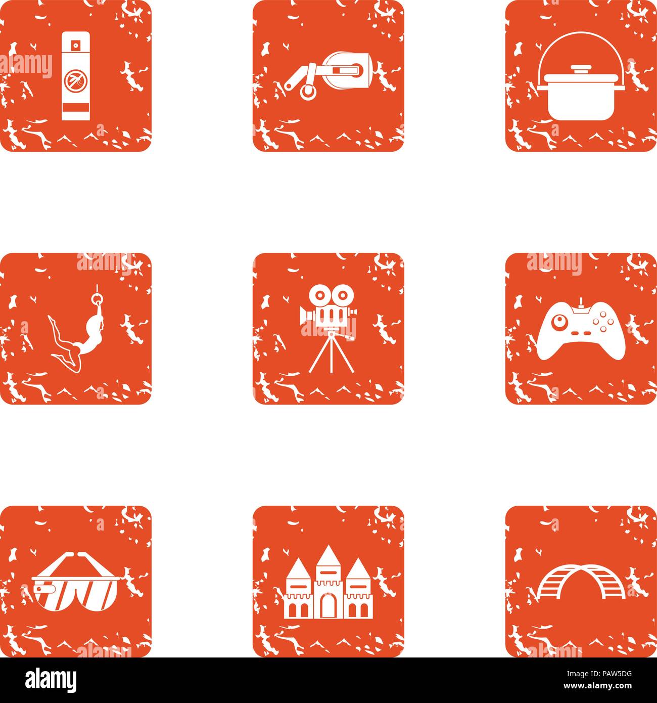 Filming actor set Stock Vector Images - Alamy