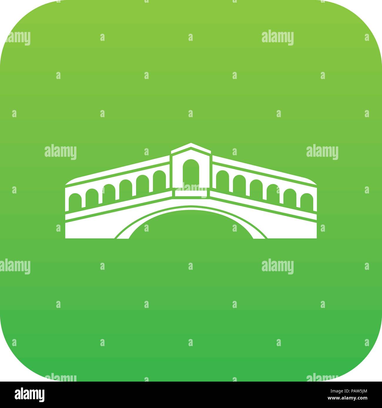 Venice italy green boat Stock Vector Images - Alamy
