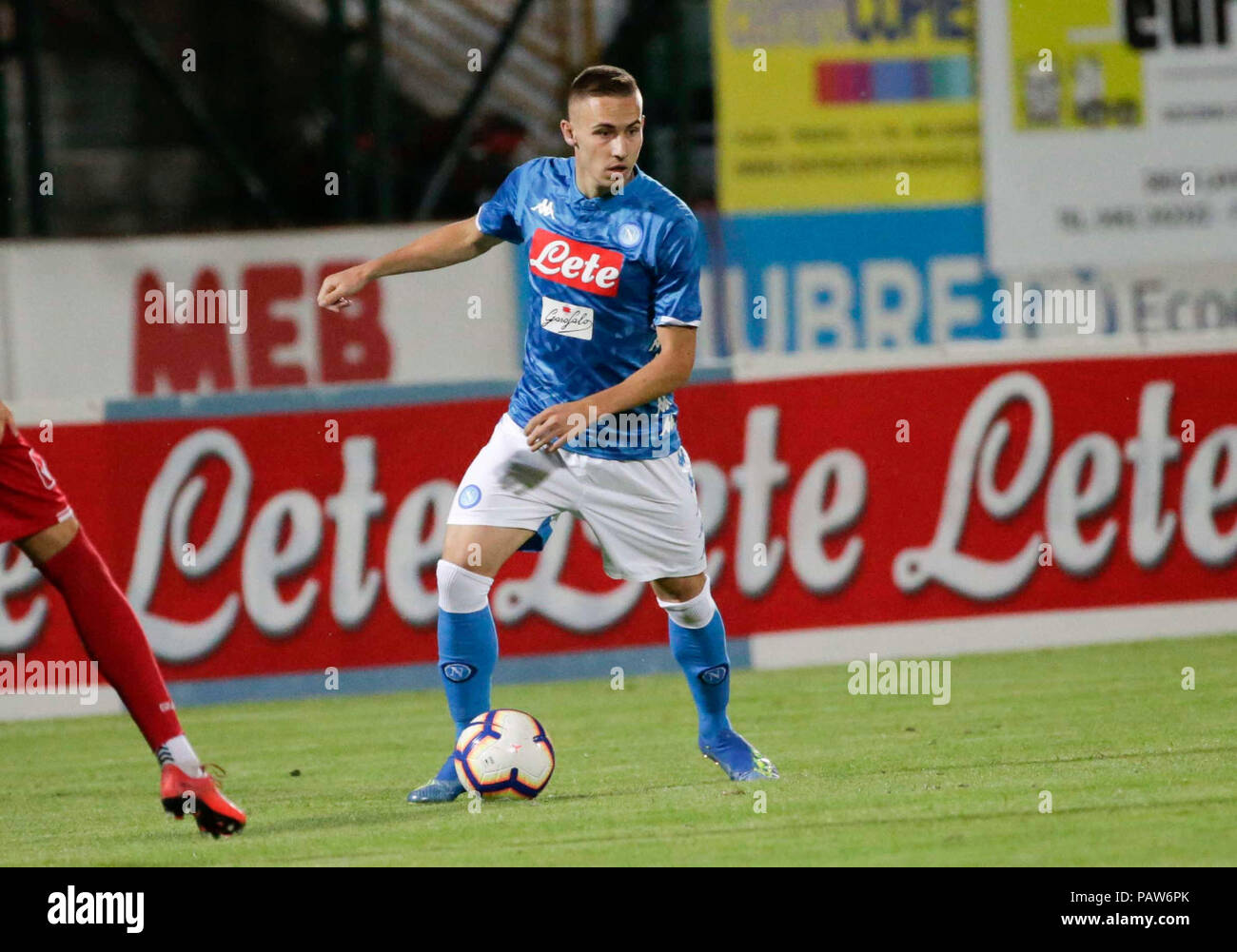Marko Rog during a preaseason friendly match between SSC Napoli - Carpi ...
