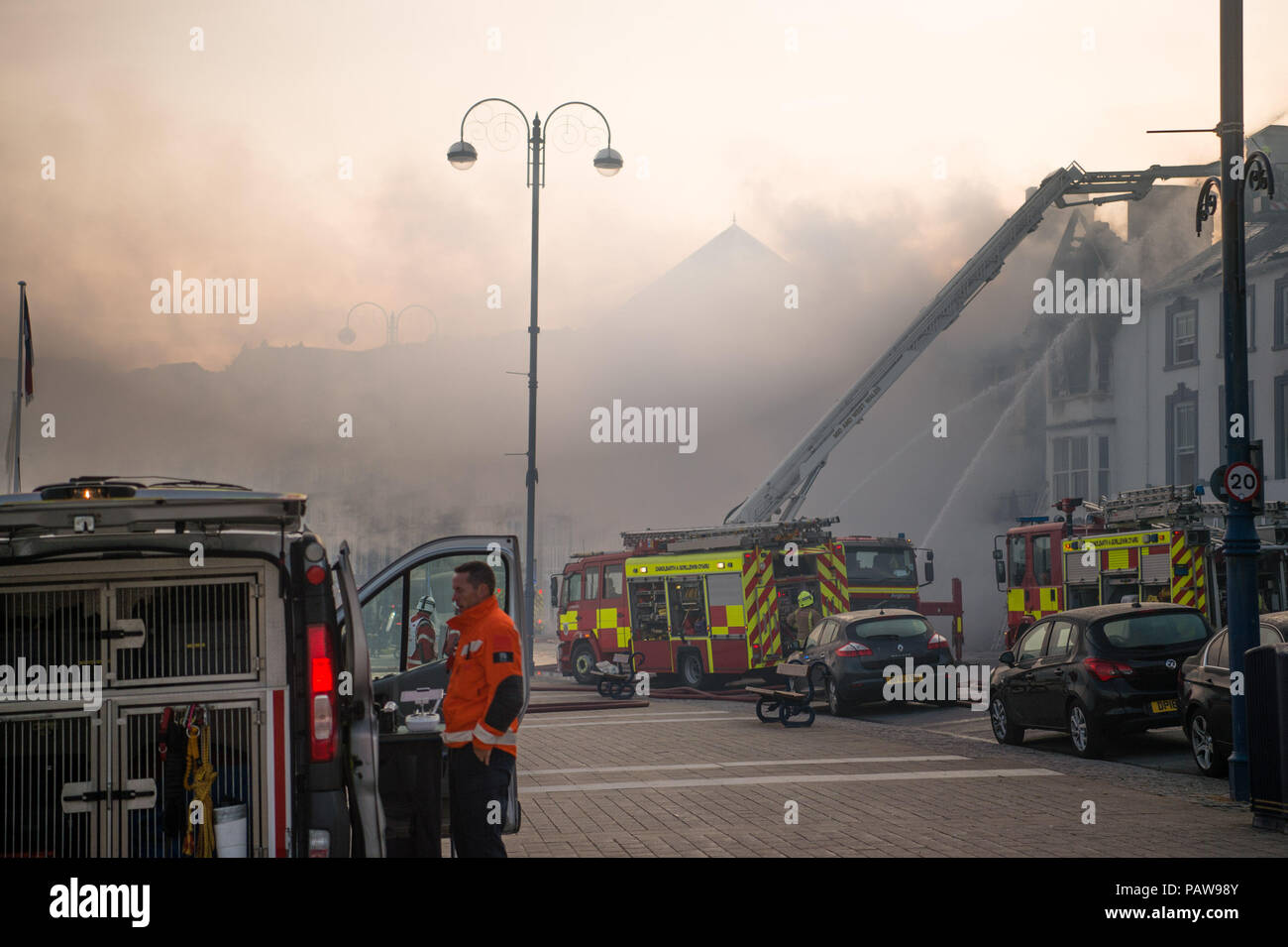 Mid and west wales fire service hi-res stock photography and images - Alamy