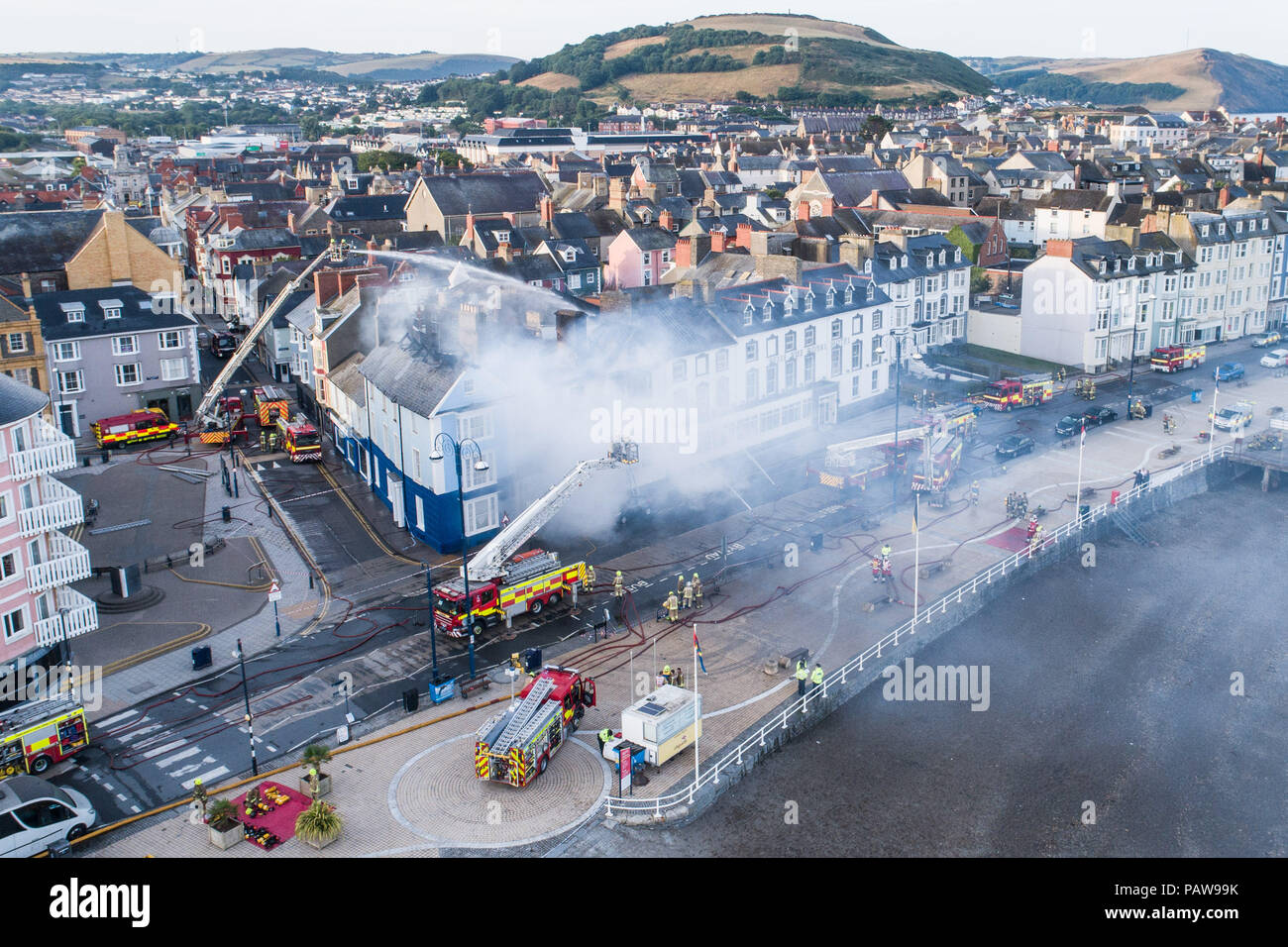 Hotel fire aberystwyth hi-res stock photography and images - Alamy