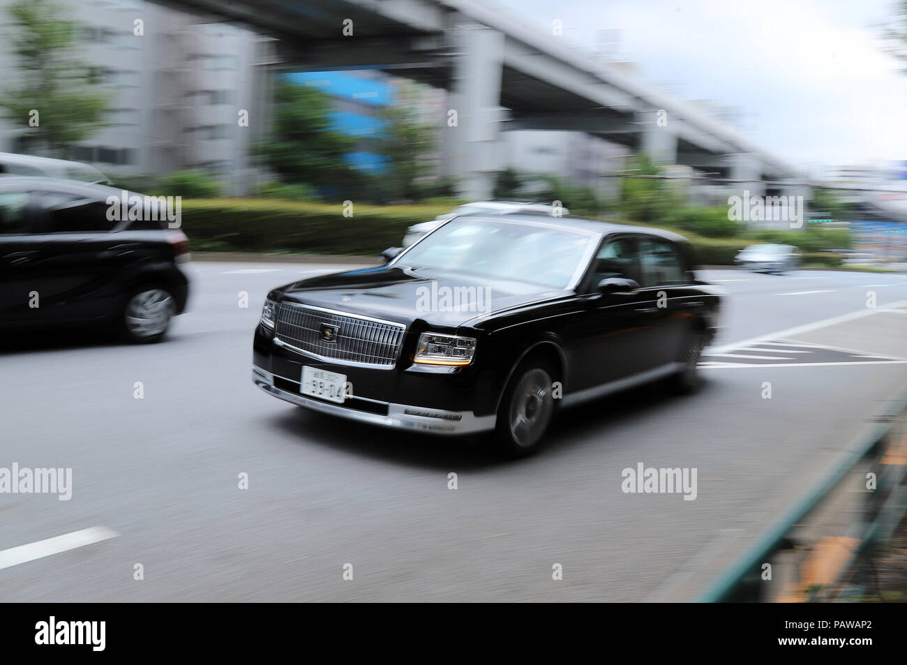 Tokyo, Japan. 25th July, 2018. Japanese automobile giant Toyota Motor ...