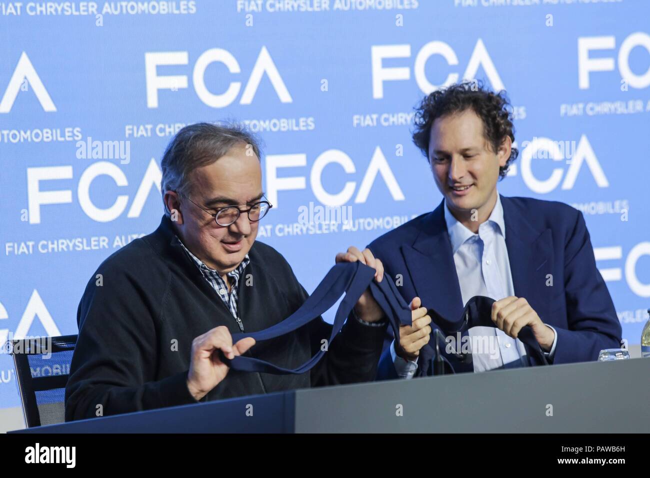 01-06-2018 Balocco (Vercelli). FCA Capital Market Day, press conference ...