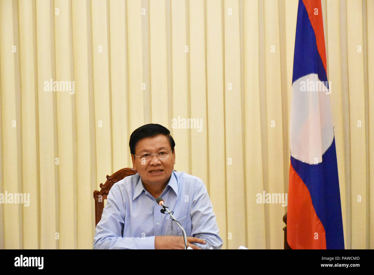 Thongloun sisoulith of laos hi-res stock photography and images - Alamy