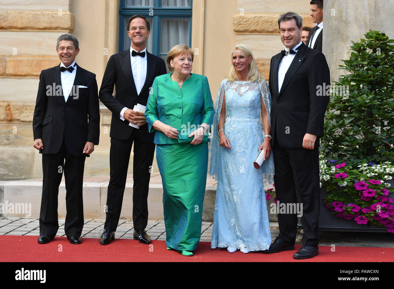 Bayreuth, Germany. 25th July, 2018. v.re: Mark SOEDER (Bavarian State ...