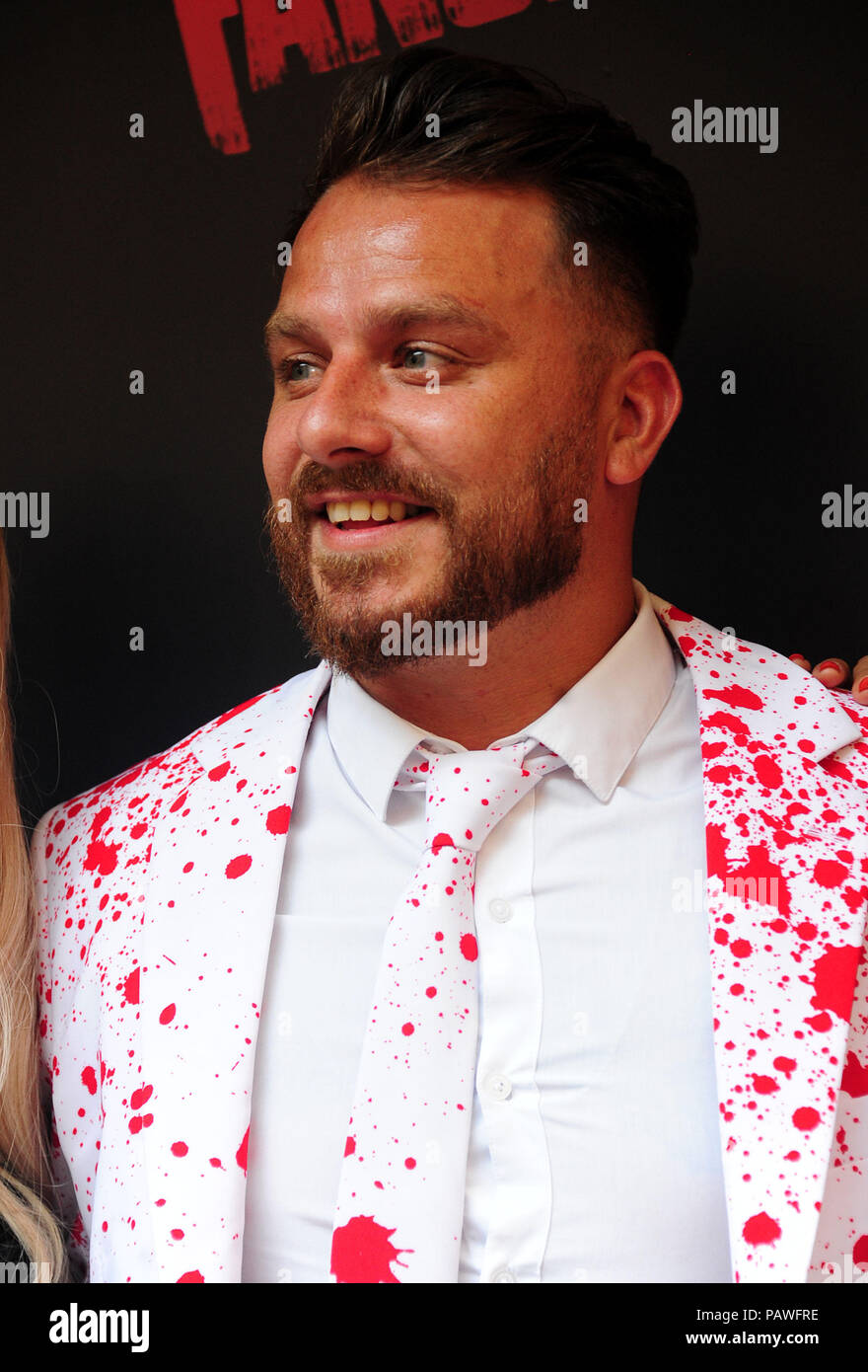 London, UK. 25th July, 2018. David Daniel attending The UK Film Pemiere ...
