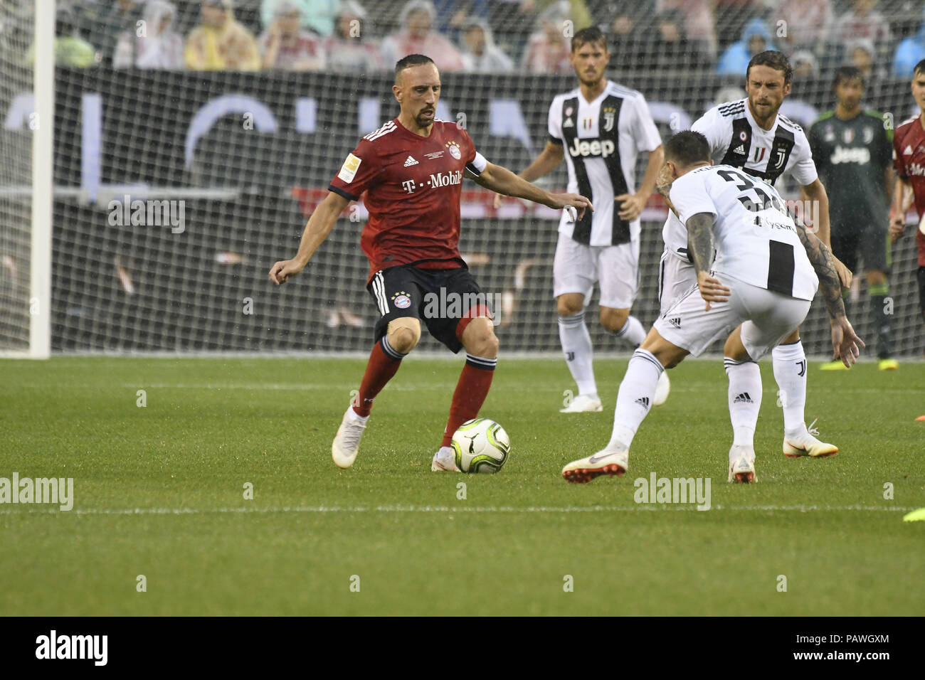 Philadelphia, Pennsylvania, USA. 25th July, 2018. FRANCK RIBERY (7), of ...