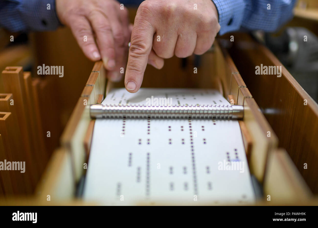 Barrel organ builders hi-res stock photography and images - Alamy