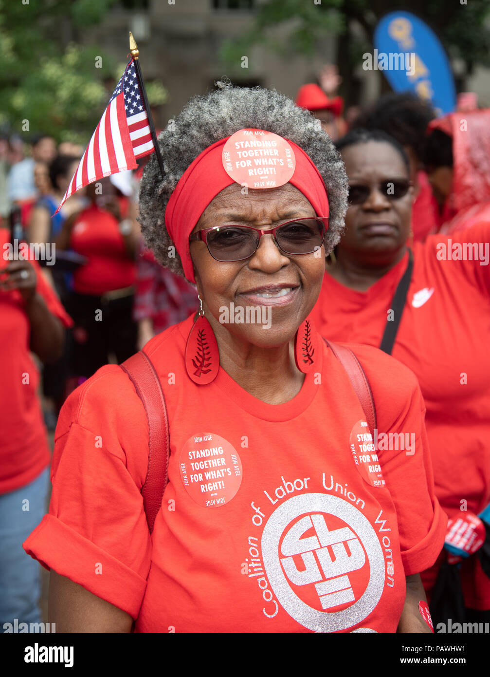 Washington, DC on Wednesday July 25, 2018. Federal employee unions ...