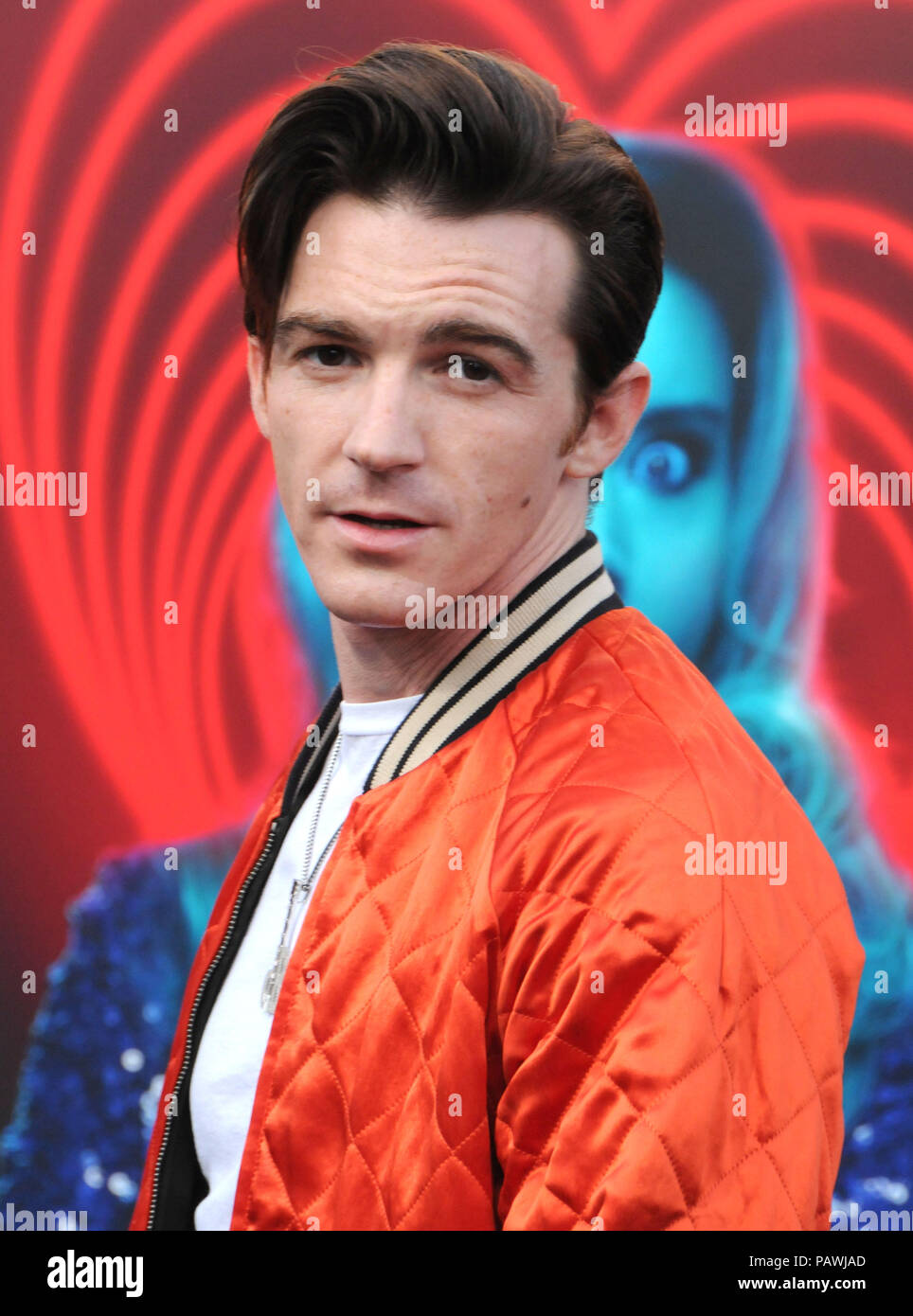 Los Angeles, California, USA. 25th July, 2018. Actor Drake Bell attends ...