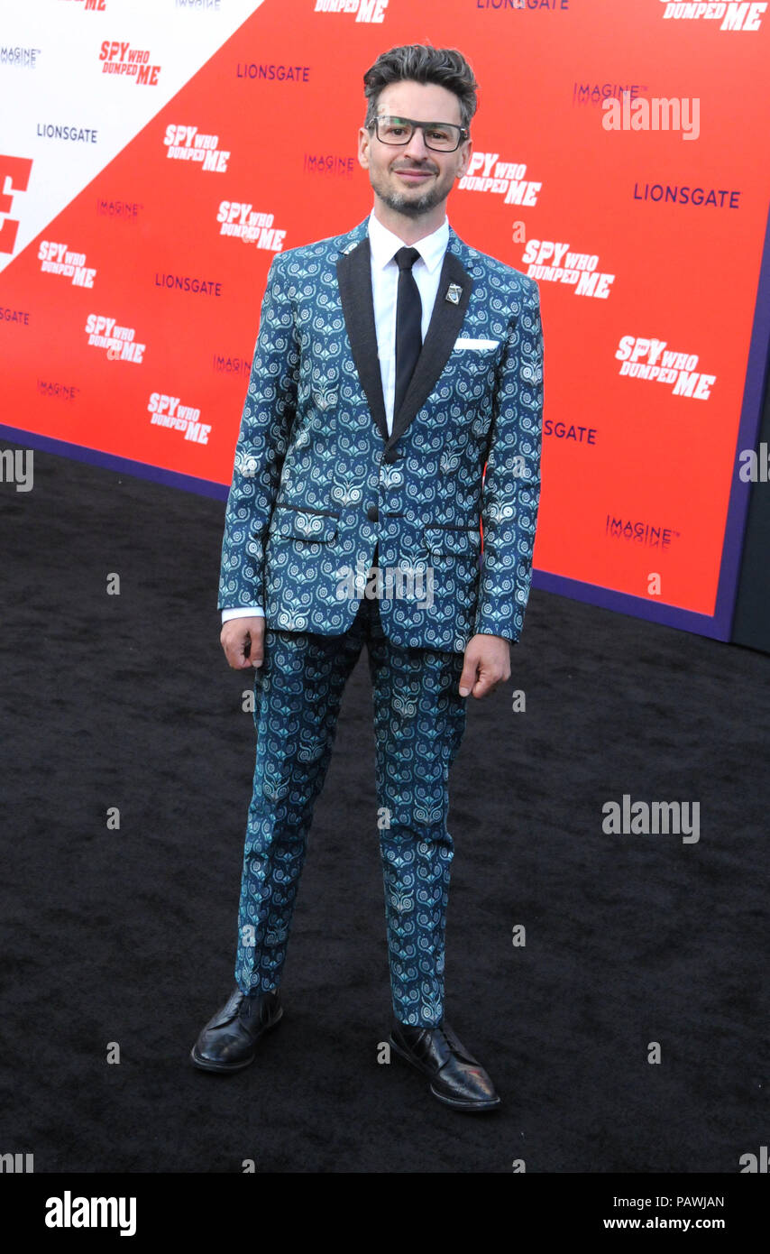 Los Angeles, California, USA. 25th July, 2018. Co-screenwriter David ...