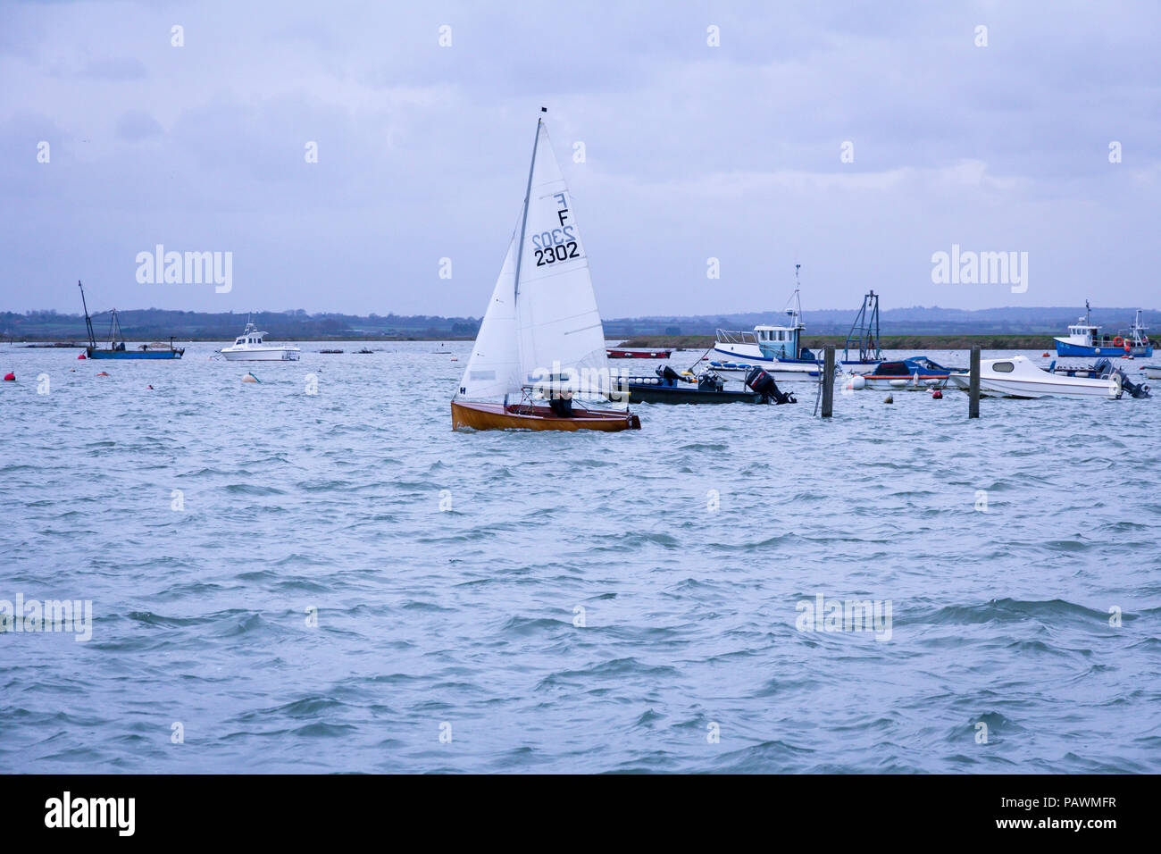 West mersea boats hi-res stock photography and images - Alamy
