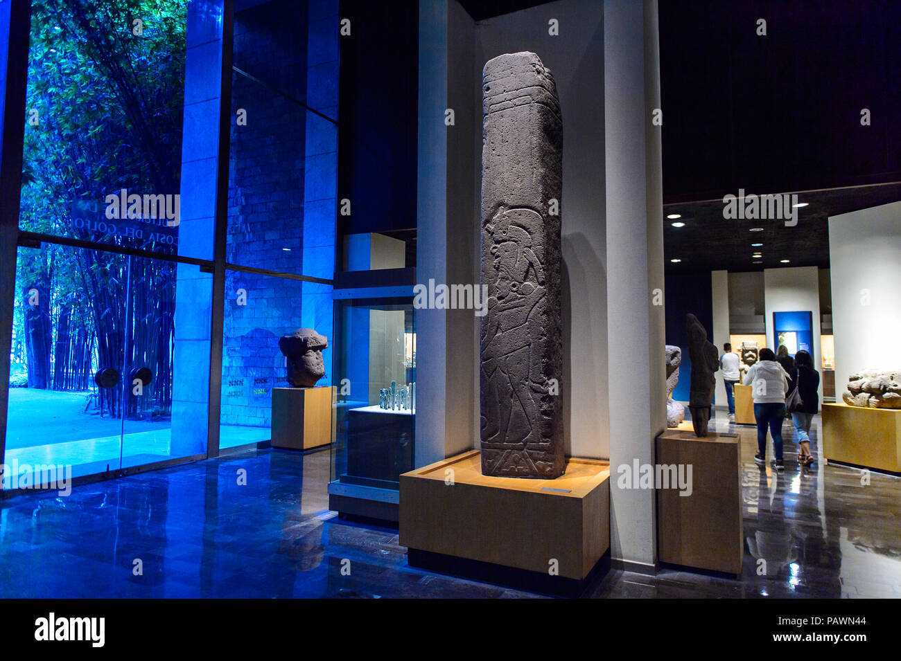 MEXICO CITY, MEX - OCT 27, 2016: Exponates of the National Museum of ...