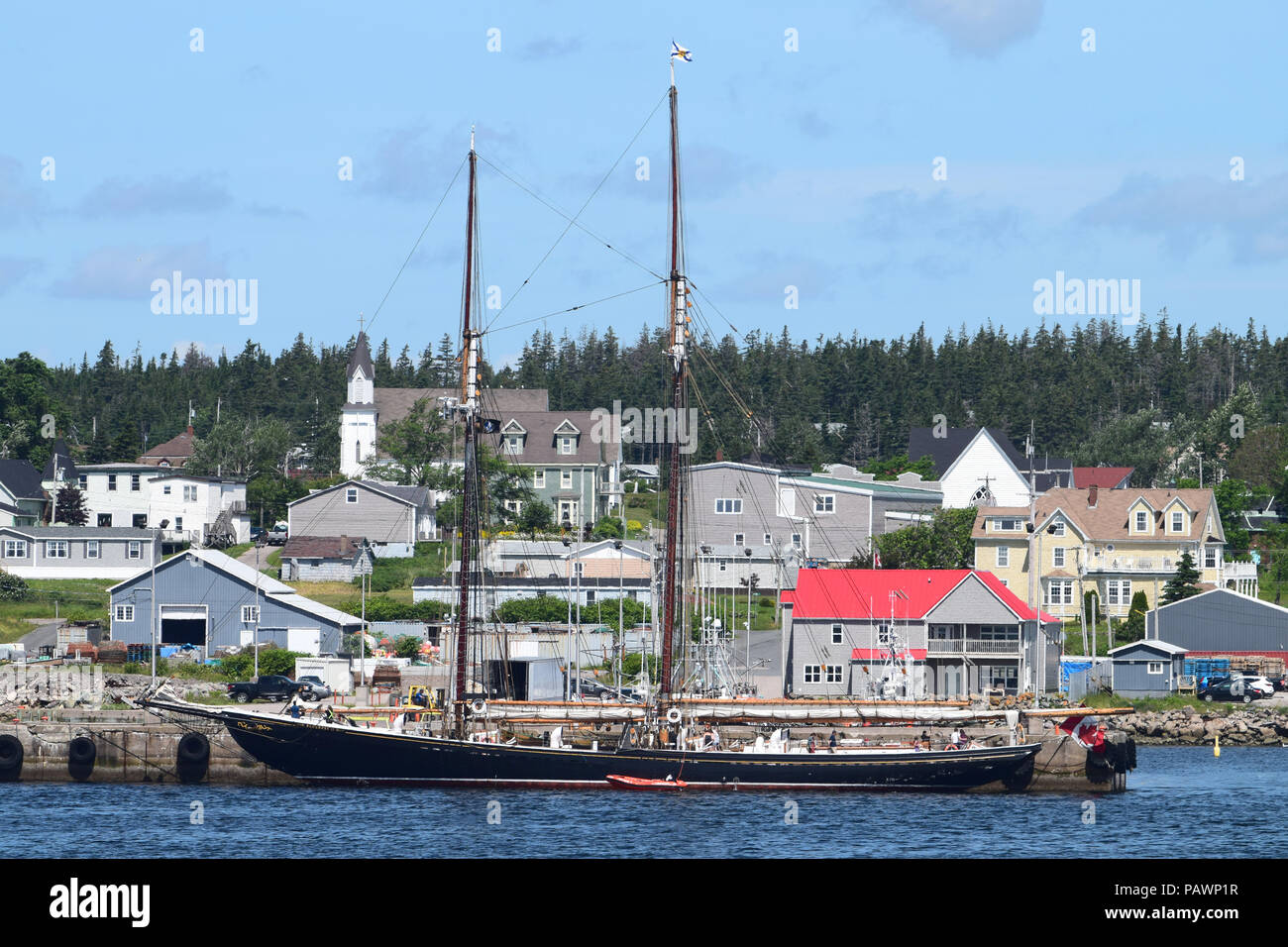 The Bluenose 2 Stock Photo - Alamy