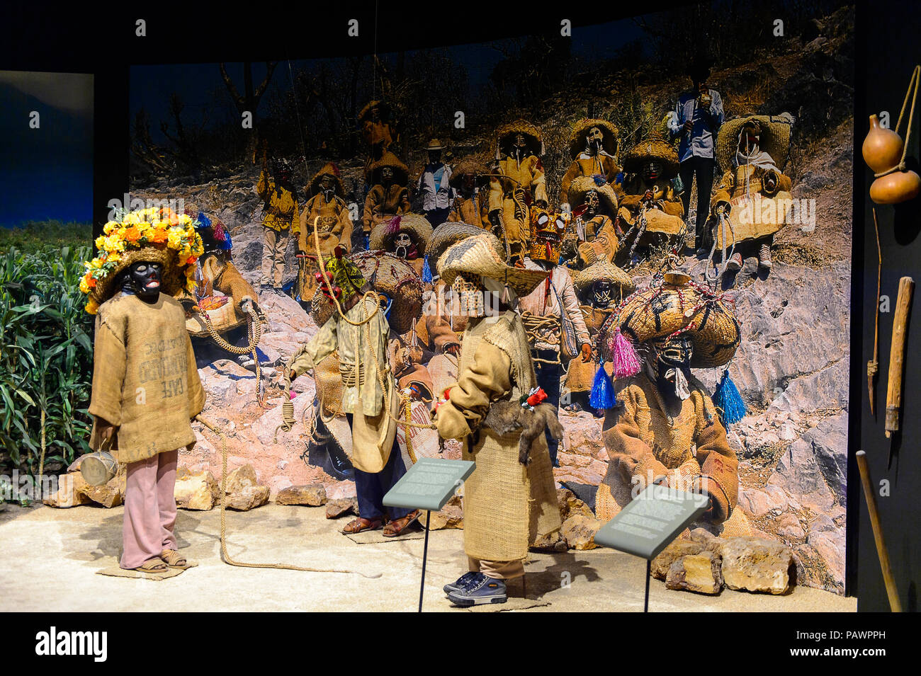 MEXICO CITY, MEX - OCT 27, 2016: Exponates of the National Museum of ...