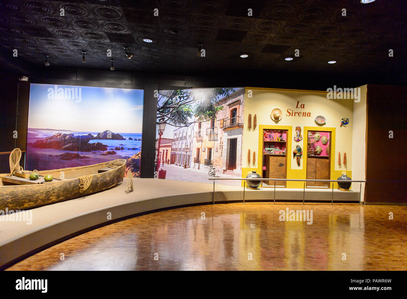 MEXICO CITY, MEX - OCT 27, 2016: Exponates of the National Museum of ...