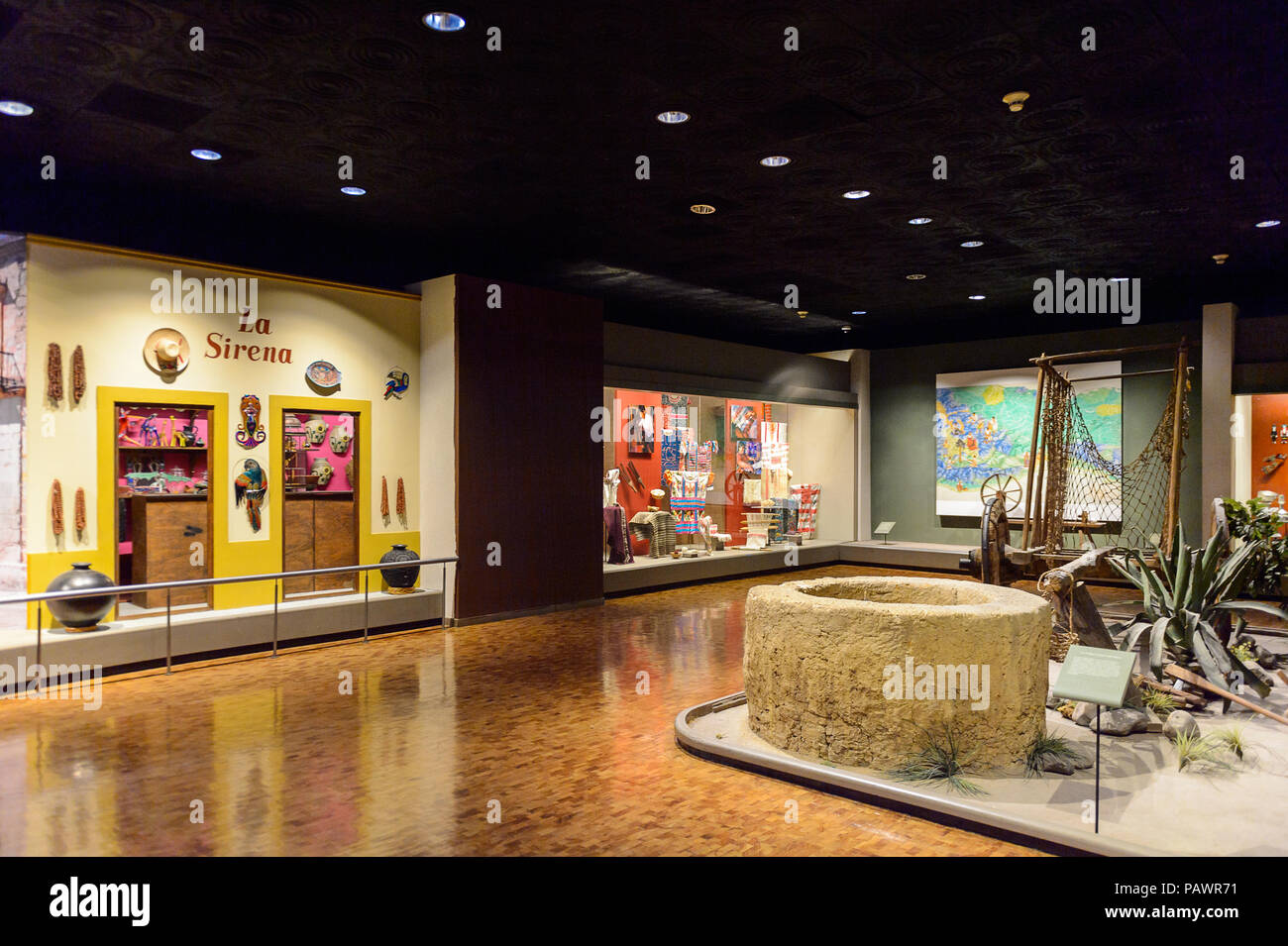 MEXICO CITY, MEX - OCT 27, 2016: Exponates of the National Museum of ...