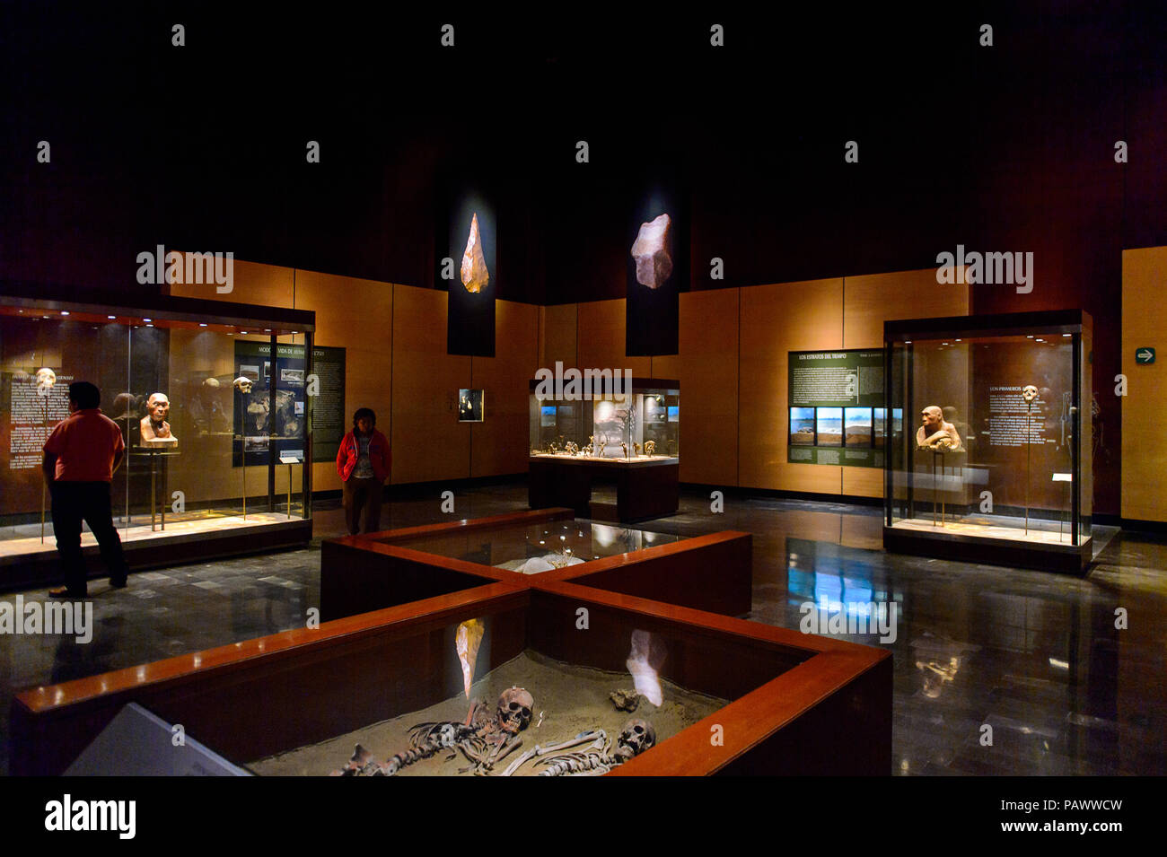 MEXICO CITY, MEX - OCT 27, 2016: Exponates of the National Museum of ...