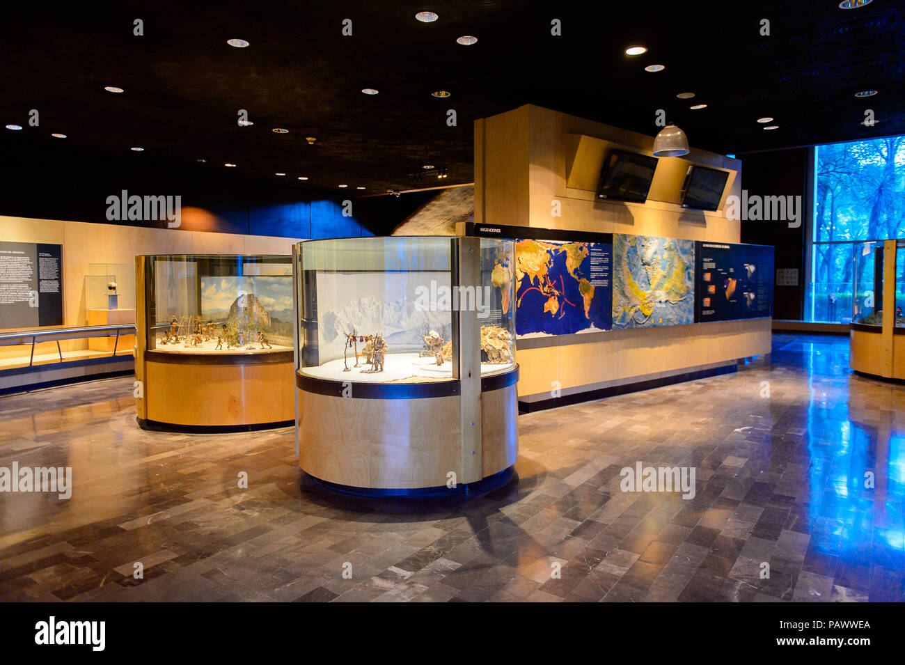 MEXICO CITY, MEX - OCT 27, 2016: Exponates of the National Museum of ...