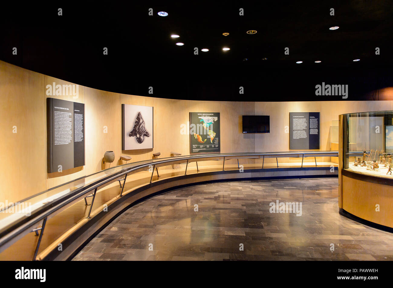 MEXICO CITY, MEX - OCT 27, 2016: Exponates of the National Museum of ...