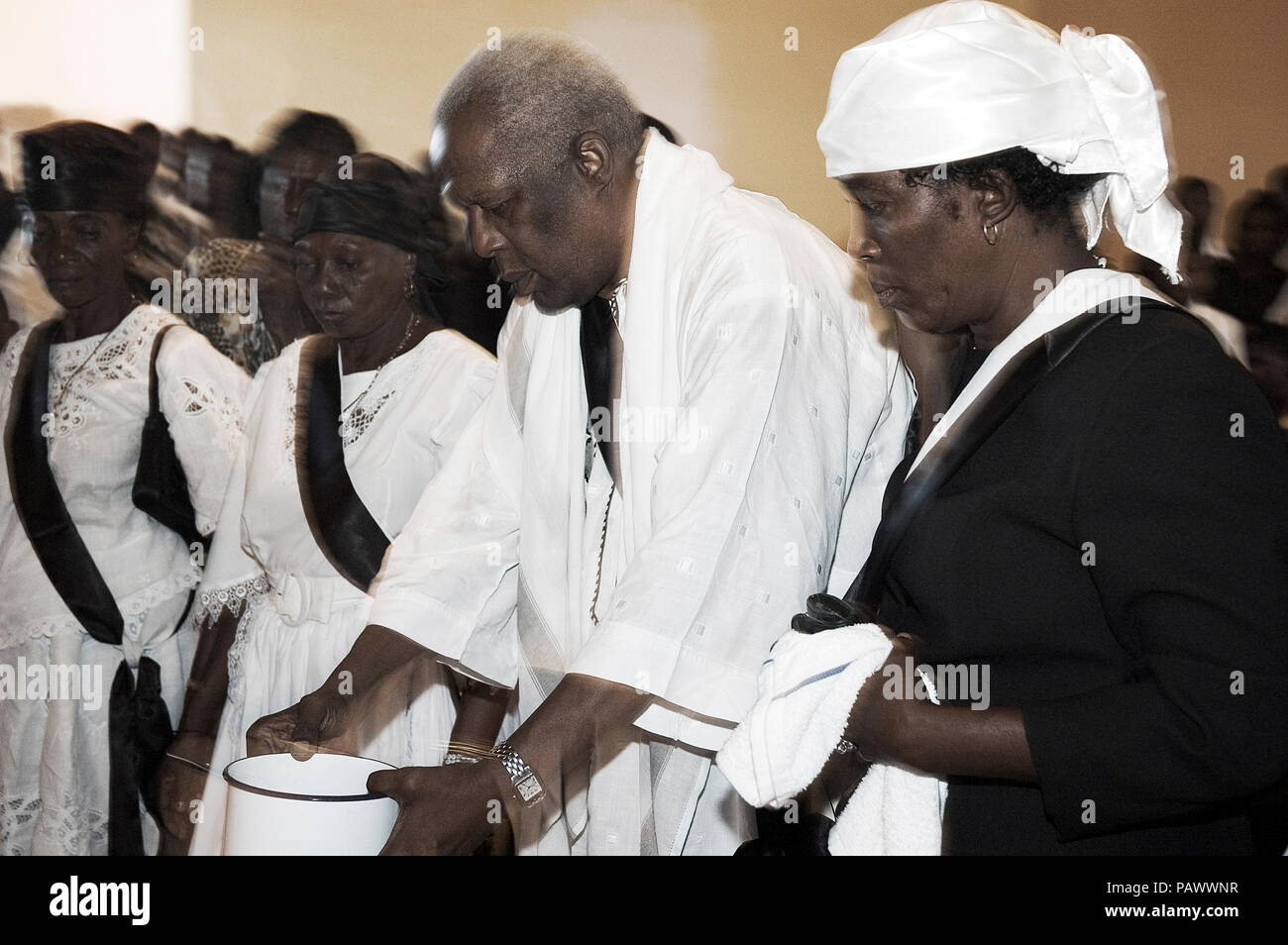 Haitian voodoo funeral hi-res stock photography and images - Alamy