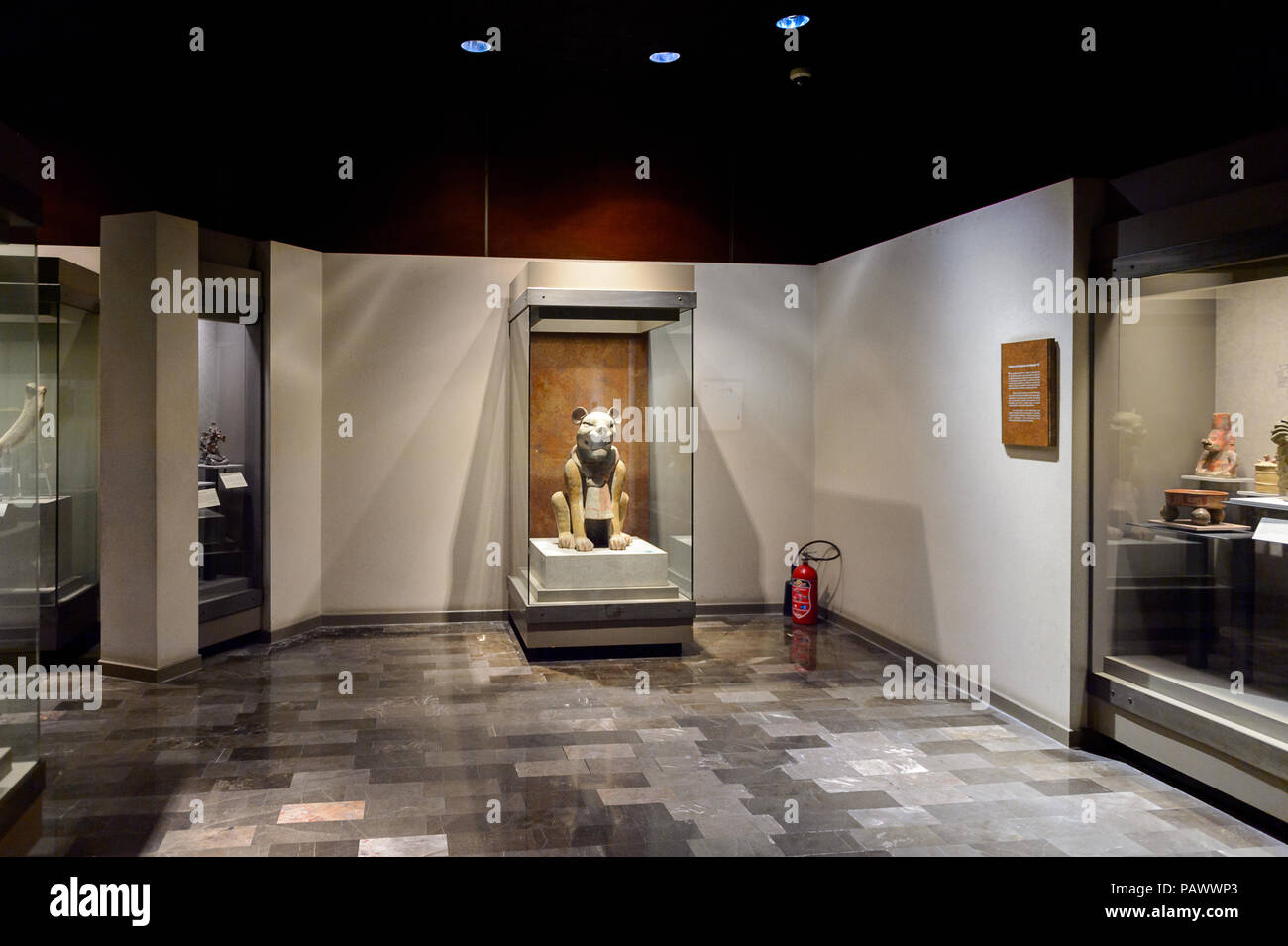 MEXICO CITY, MEX - OCT 27, 2016: Exponates of the National Museum of ...