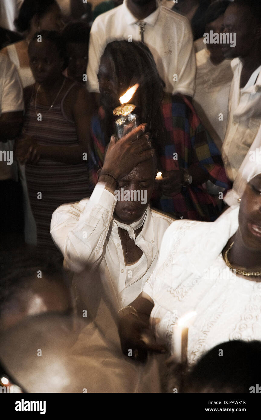 Haitian voodoo funeral hi-res stock photography and images - Alamy