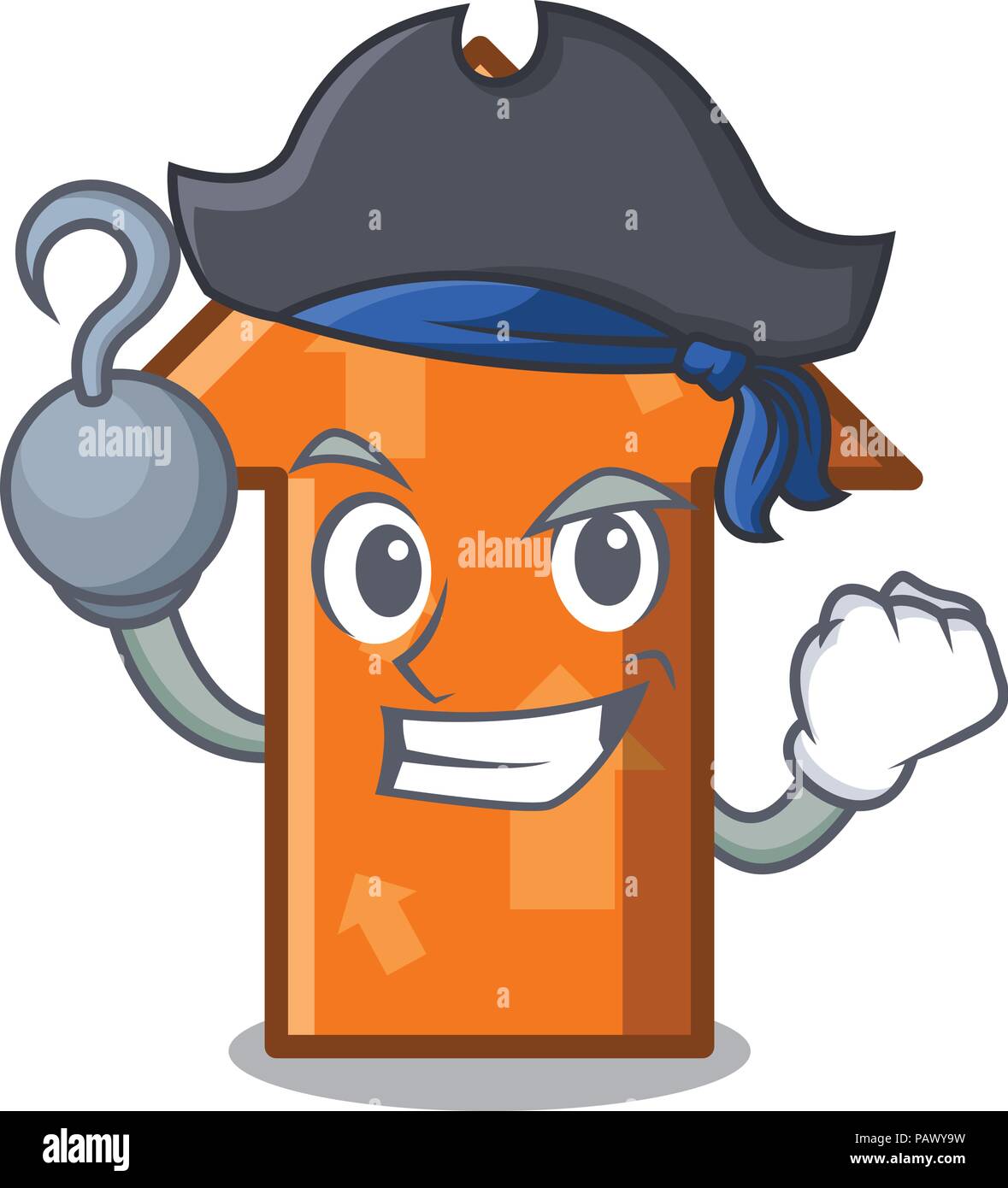 Pirate arrow character cartoon style Stock Vector Image & Art - Alamy