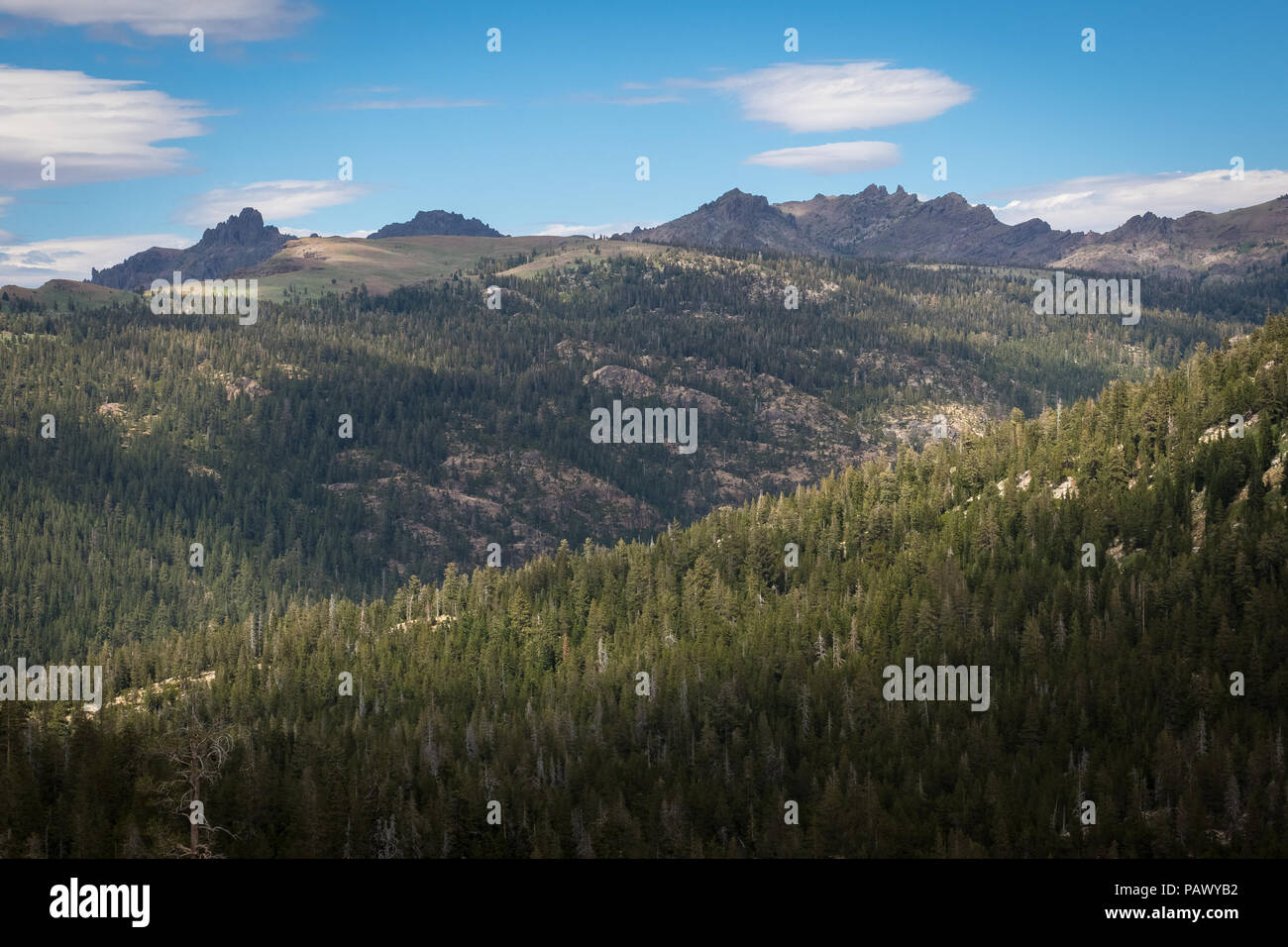 Mountainrange america hi-res stock photography and images - Alamy