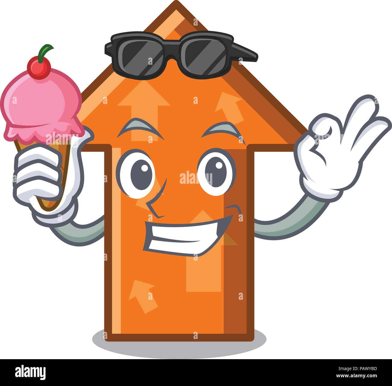 Quirky beach holiday symbol Stock Vector Images - Alamy