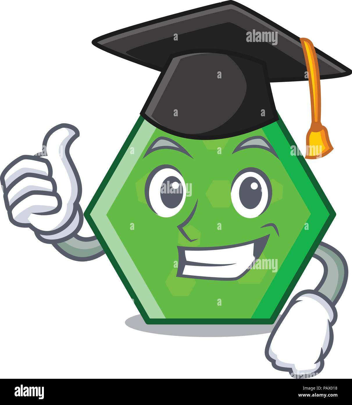 Caution graduation hat hi-res stock photography and images - Alamy