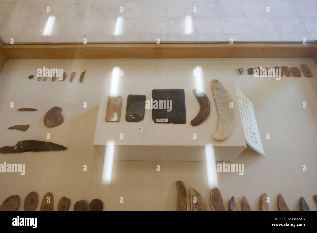 KHARGA OASIS, EGYPT - NOV 27, 2014: Interior of the Kharga Cultural ...