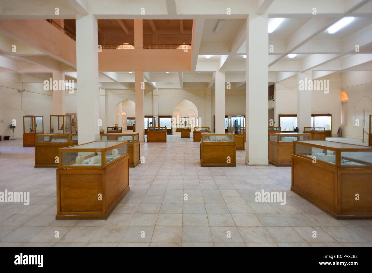 KHARGA OASIS, EGYPT - NOV 27, 2014: Interior of the Kharga Cultural ...